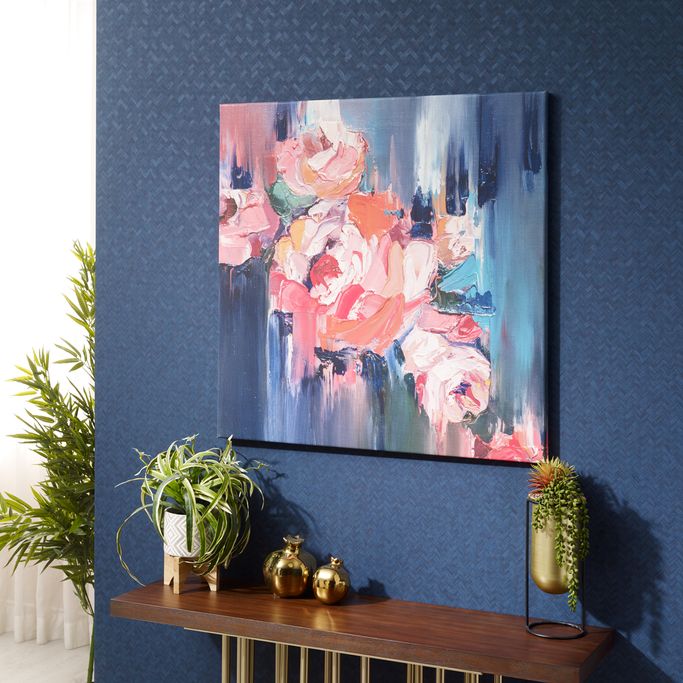 Abstract Bloom Canvas - ABYAT
