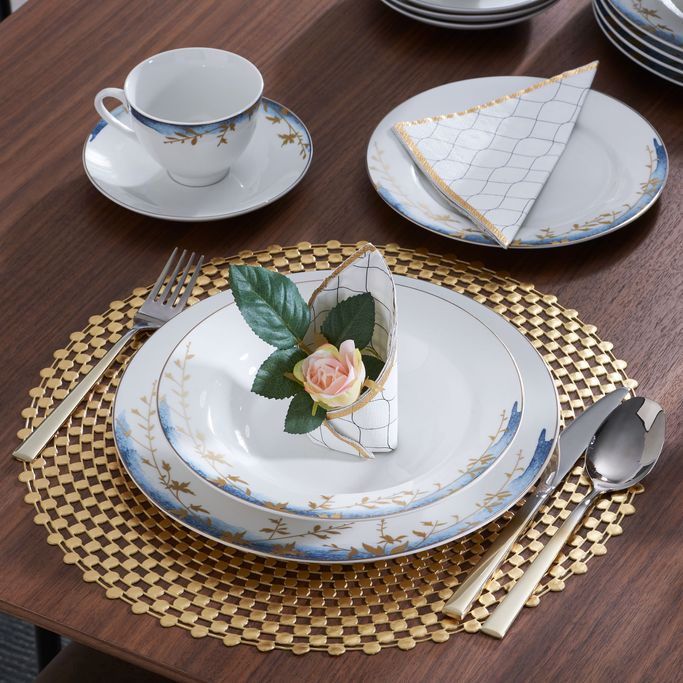 Kyoto Blu Dinner Set