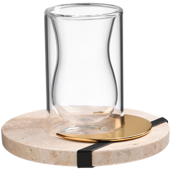 Travertine Tea Set - ABYAT