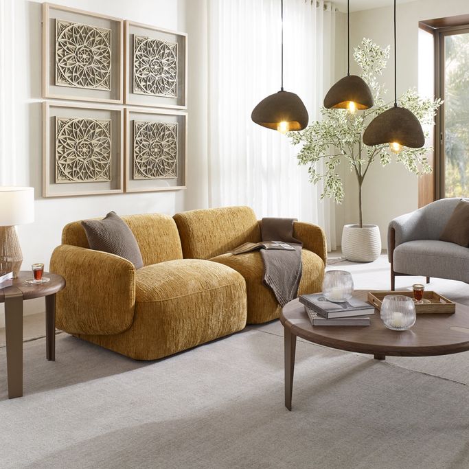 بهاما وحدة كنب مقعد واحد ذراع يسار - أبيات