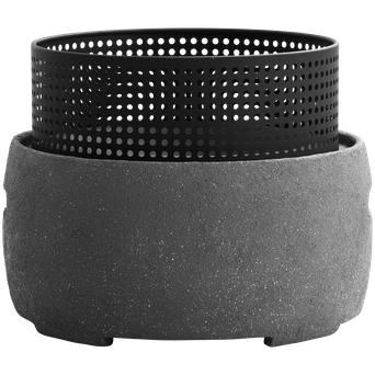 Round GRC Mesh Fire Pit - ABYAT