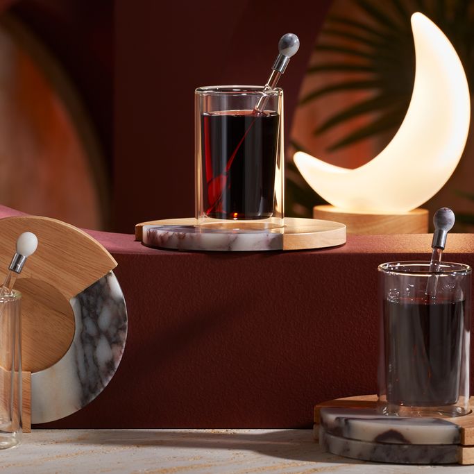 Marmo Rosso Tea Set - ABYAT